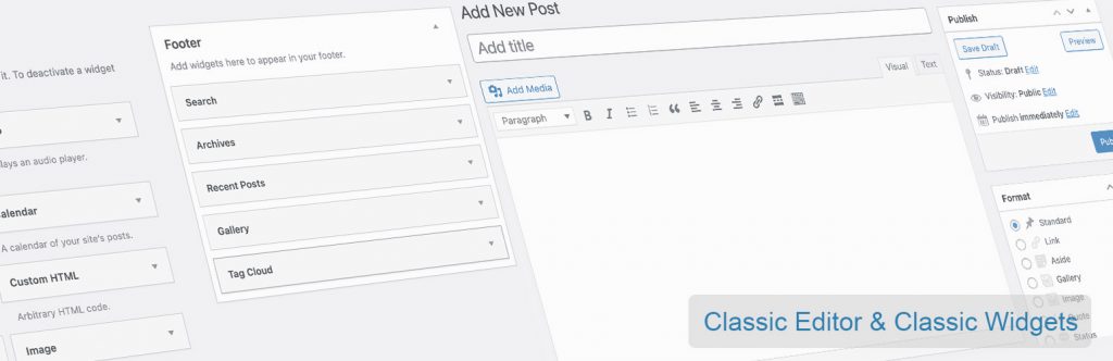 Classic Editor and Classic Widgets PRO - WP Grim